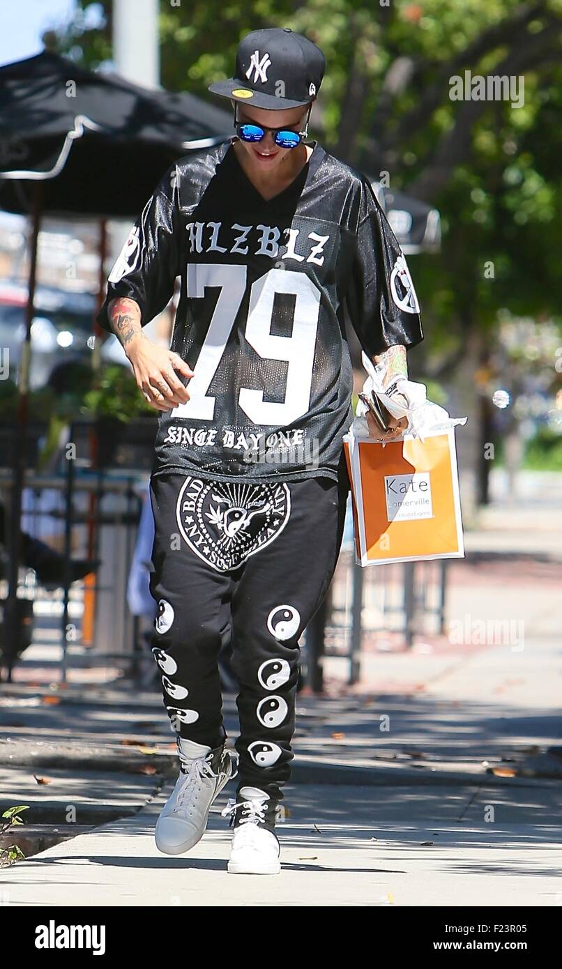 A make-up free Ruby Rose leaves Kate Somerville Skincare Clinic. The ...