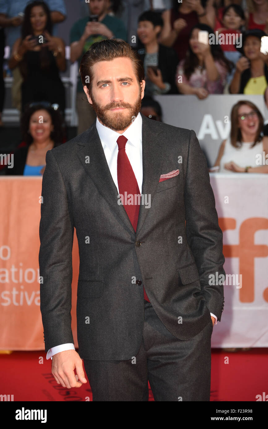 Toronto, Ontario, Canada. 10th Sep, 2015. Actor JAKE GYLLENHAAL attends ...