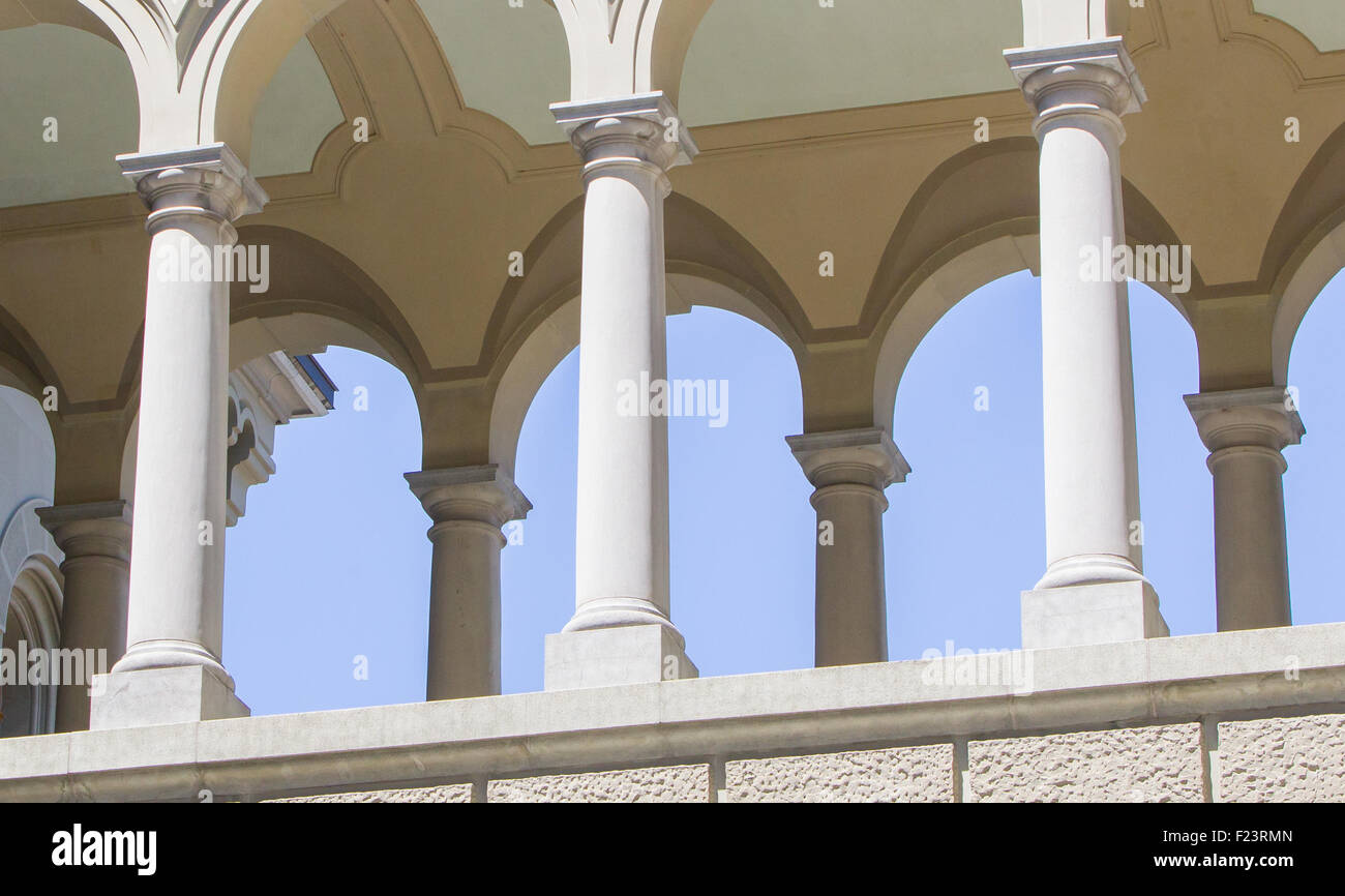 Arches in an old building, Bern, Switzerland Stock Photo - Alamy