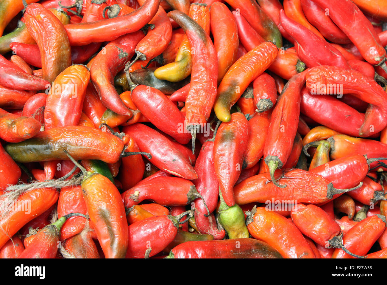 A background of fresh red chillies in an Indian market Stock Photo - Alamy