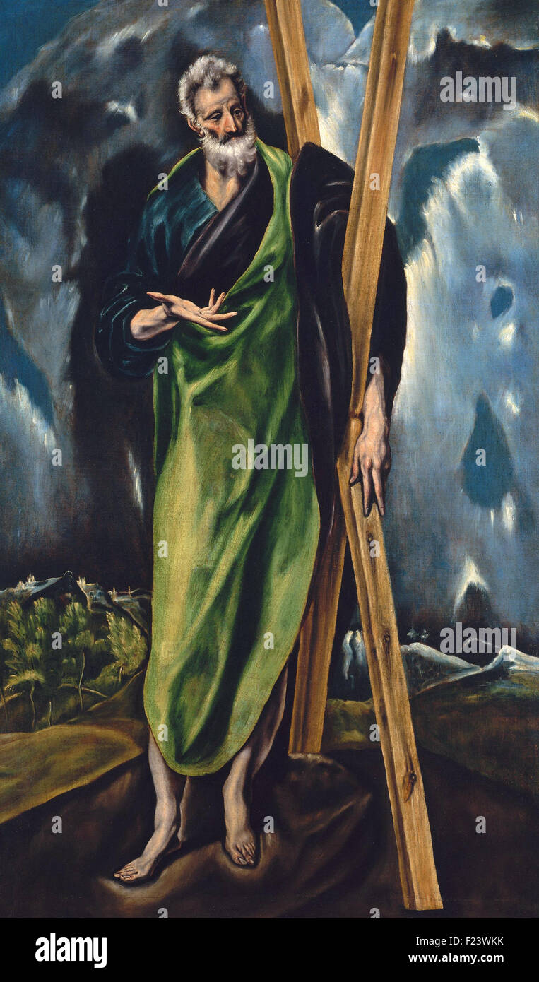 El greco saint andrew hi-res stock photography and images - Alamy