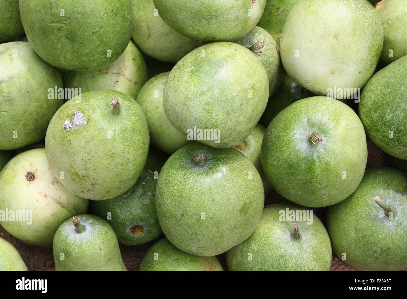 A background of an exotic green fruit from the Indian tropics Stock ...