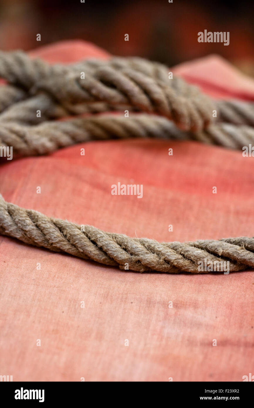 Fabric rope hi-res stock photography and images - Alamy
