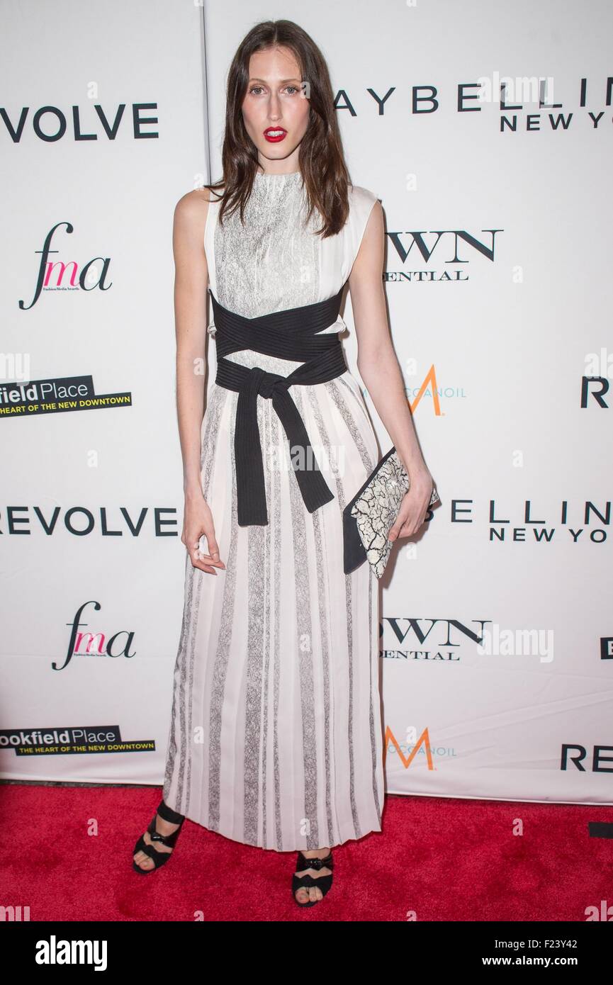 New York, NY, USA. 10th Sep, 2015. Anna Cleveland at arrivals for The ...