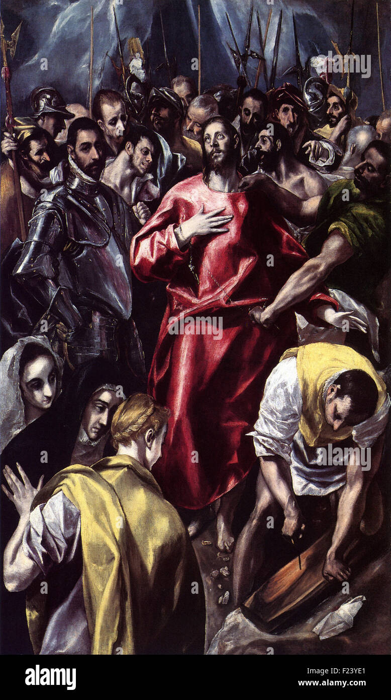 El greco the disrobing of christ hi-res stock photography and images ...