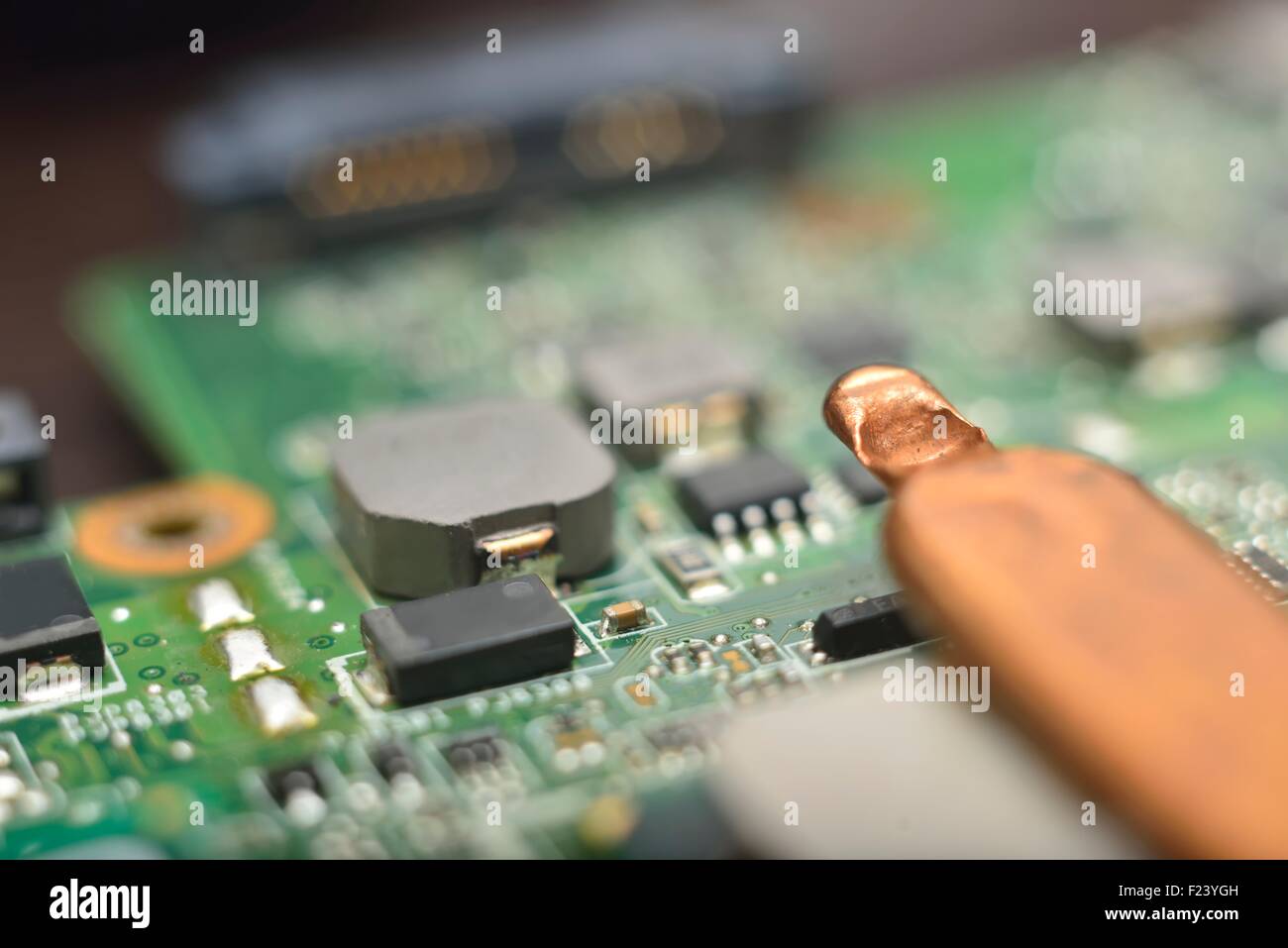 micro electronics develop and manufacturing background Stock Photo - Alamy
