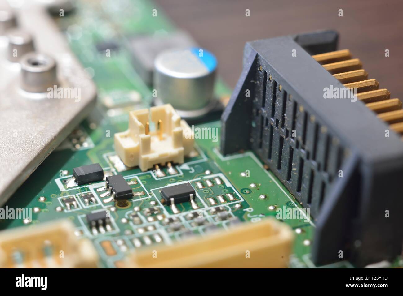 manufacturing printed circuit board (PCB Stock Photo - Alamy