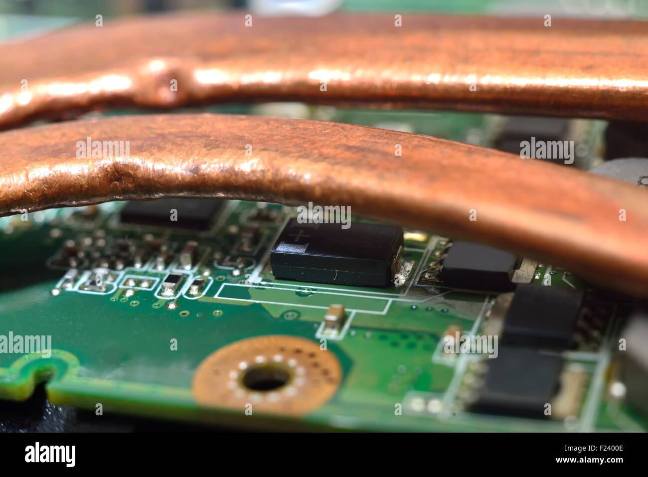 mounting radiator on motherboard (cooling cpu Stock Photo - Alamy