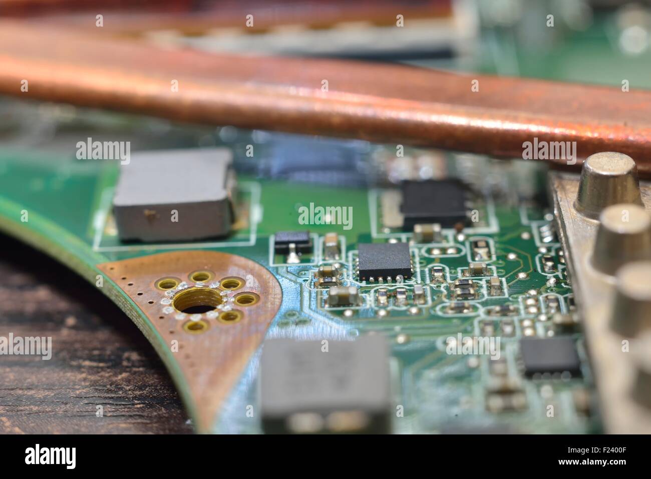 mounting radiator on motherboard (cooling cpu Stock Photo - Alamy
