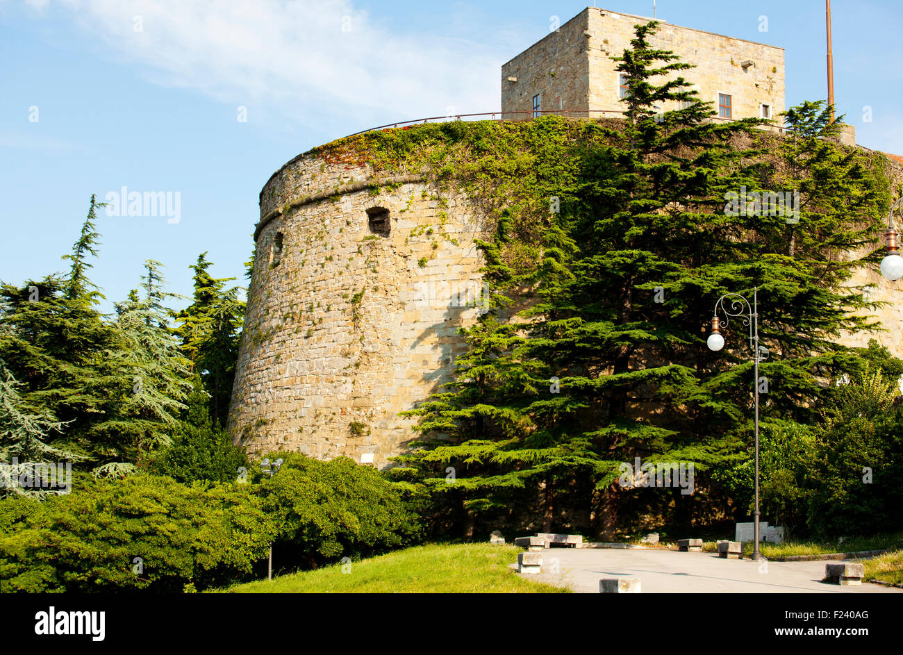 View of st giusto castle hi-res stock photography and images - Alamy