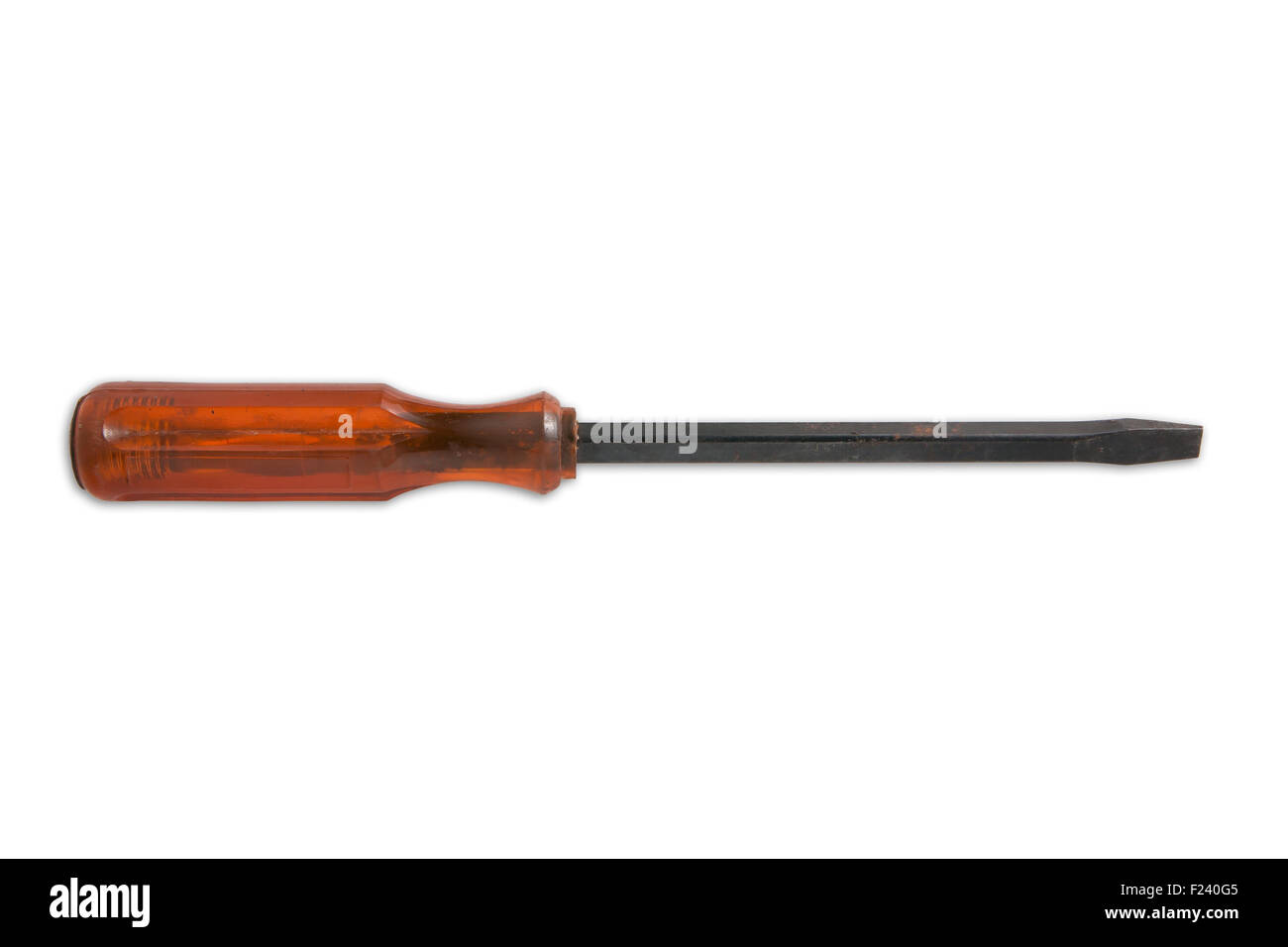 Screwdriver on a white background Stock Photo - Alamy