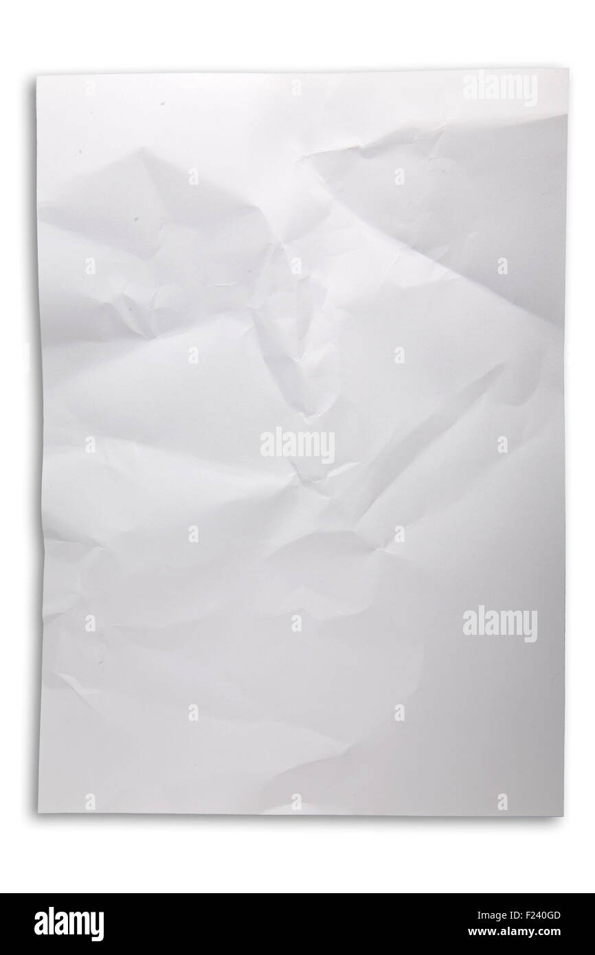 White Recycled multipurpose paper for writting Stock Photo - Alamy