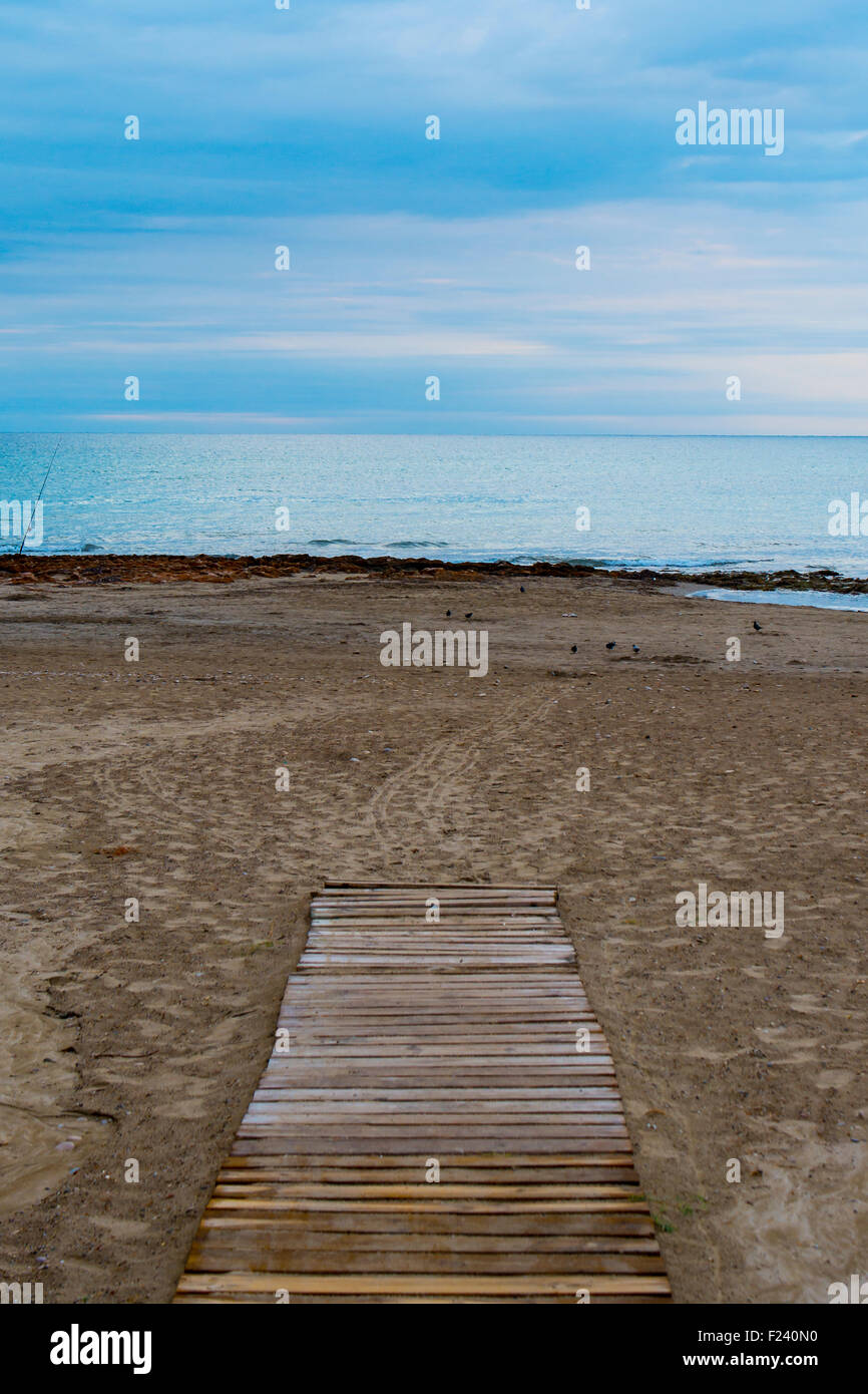 Gateway to the beach Stock Photo - Alamy