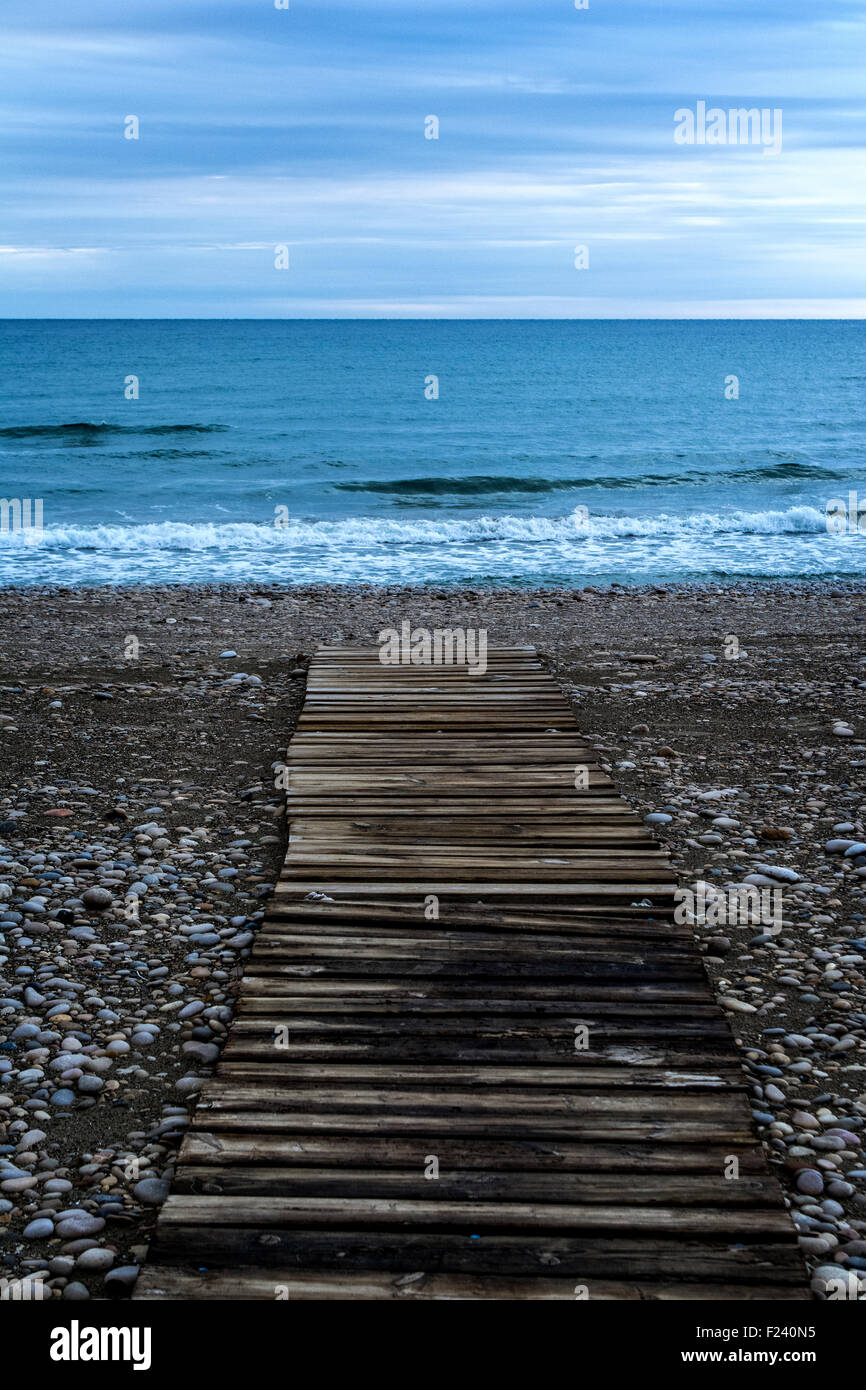 Gateway to the beach Stock Photo - Alamy