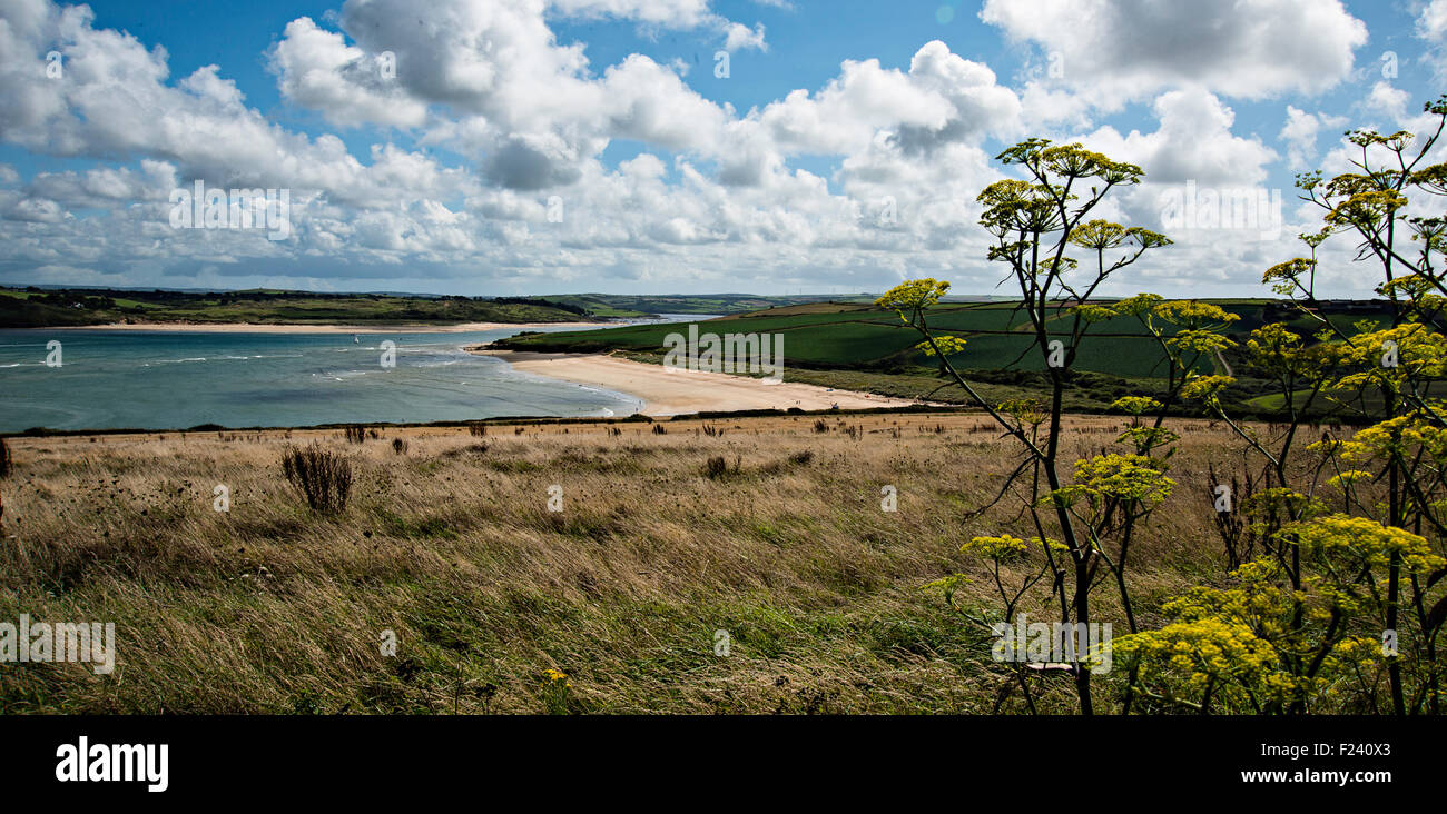 River camel estuary in cornwall hi-res stock photography and images - Alamy