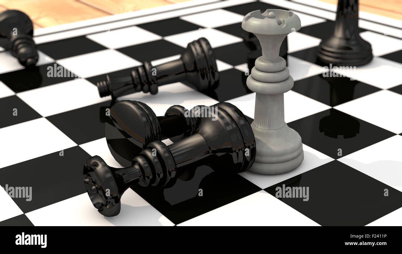 Queen chess piece illustration hi-res stock photography and images - Alamy