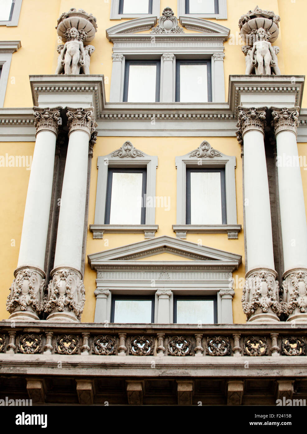 Old building in Trieste - Italy Stock Photo - Alamy