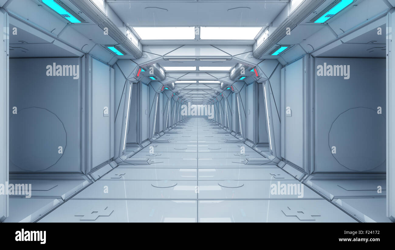 Futuristic corridor science fiction hi-res stock photography and images ...