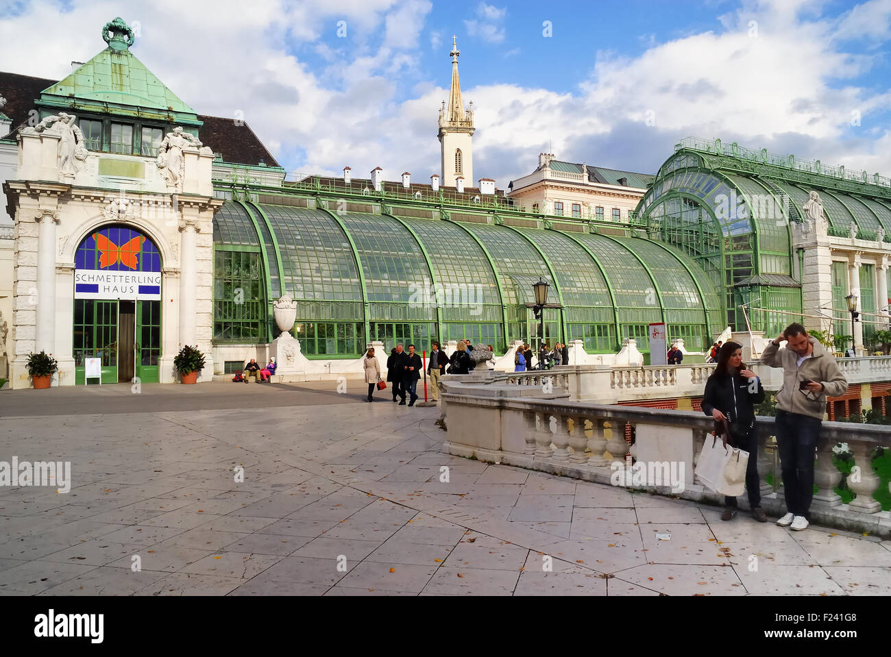 Vienna. The Schmetterlinghaus, The Imperial Butterfly House is housed ...