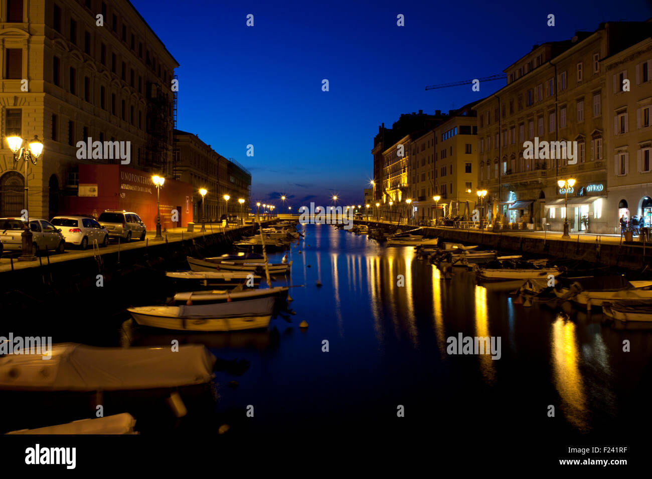 Ponte rosso in Trieste, Italy Stock Photo - Alamy
