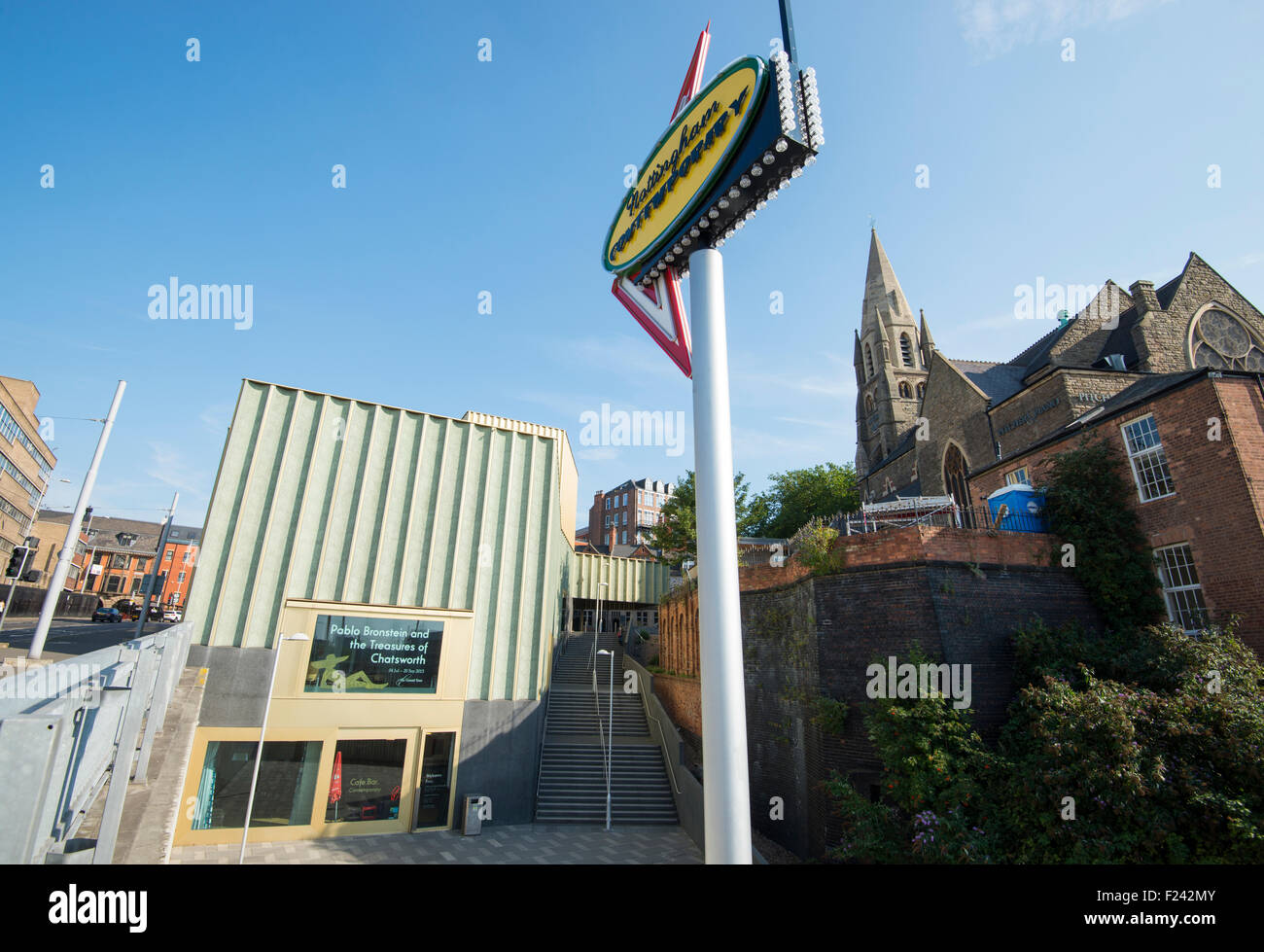 The Nottingham Contemporary, Nottingham City Nottinghamshire England UK ...