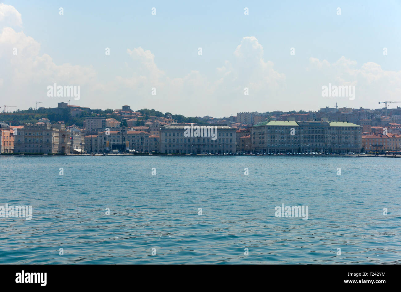 View of trieste on the sea hi-res stock photography and images - Alamy