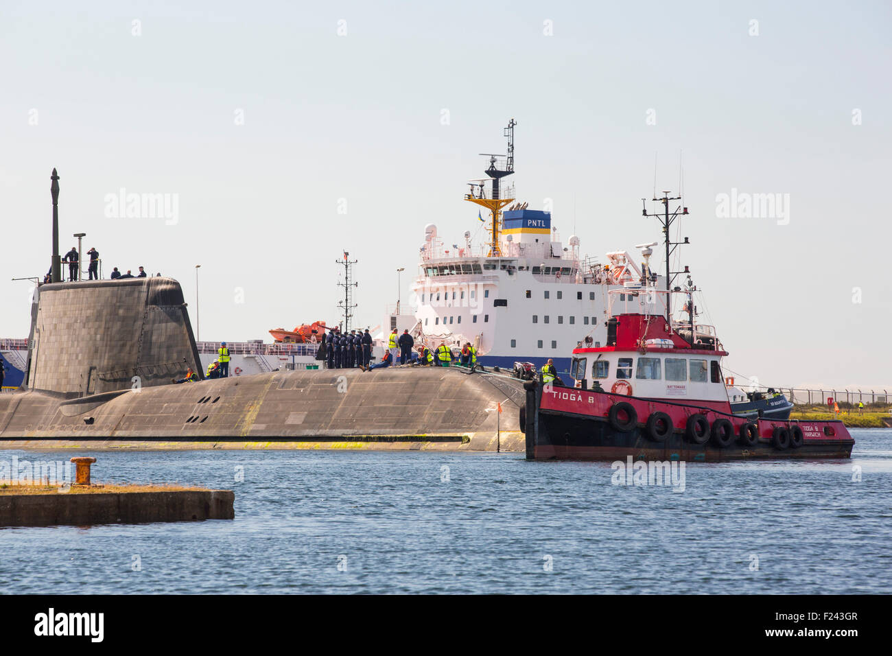 The Artful an Astute class hunter killer nuclear powered submarine is ...