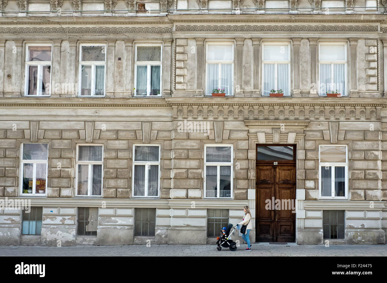 Adult child walking on hi-res stock photography and images - Alamy
