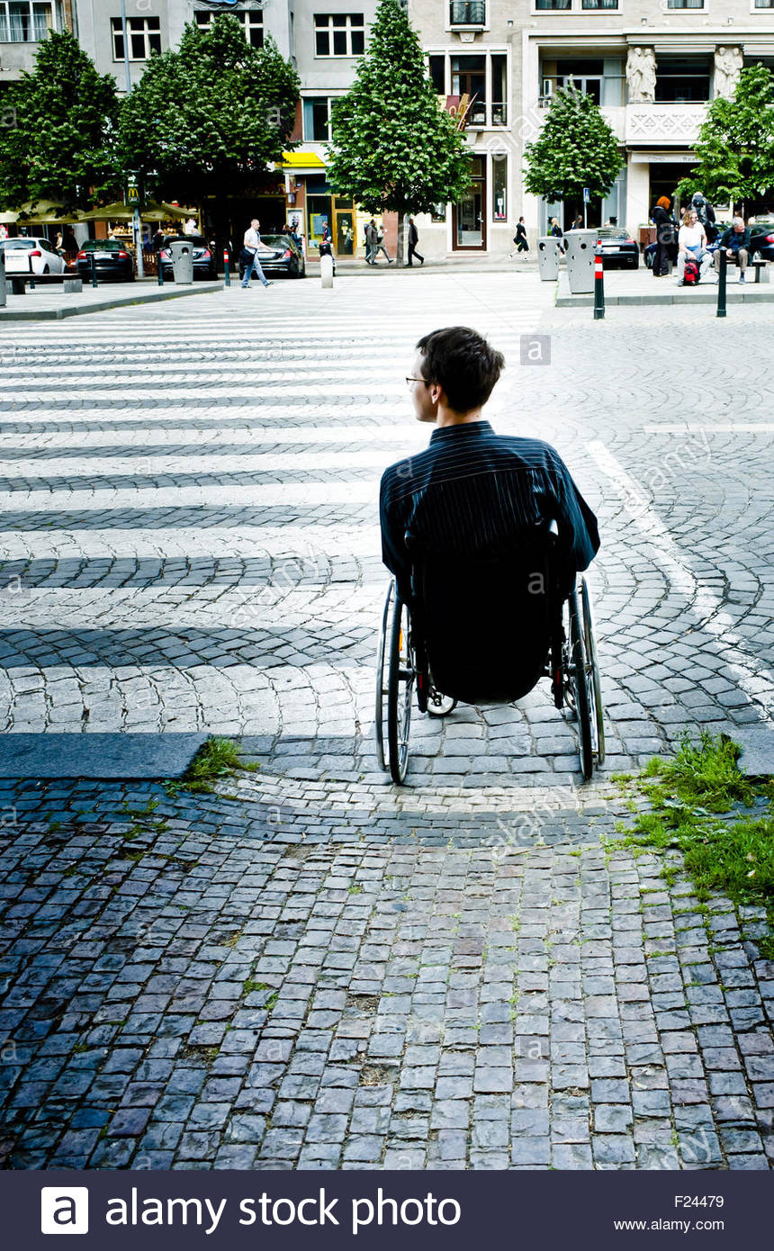 Disabled Man In Wheelchair High Resolution Stock Photography and Images ...