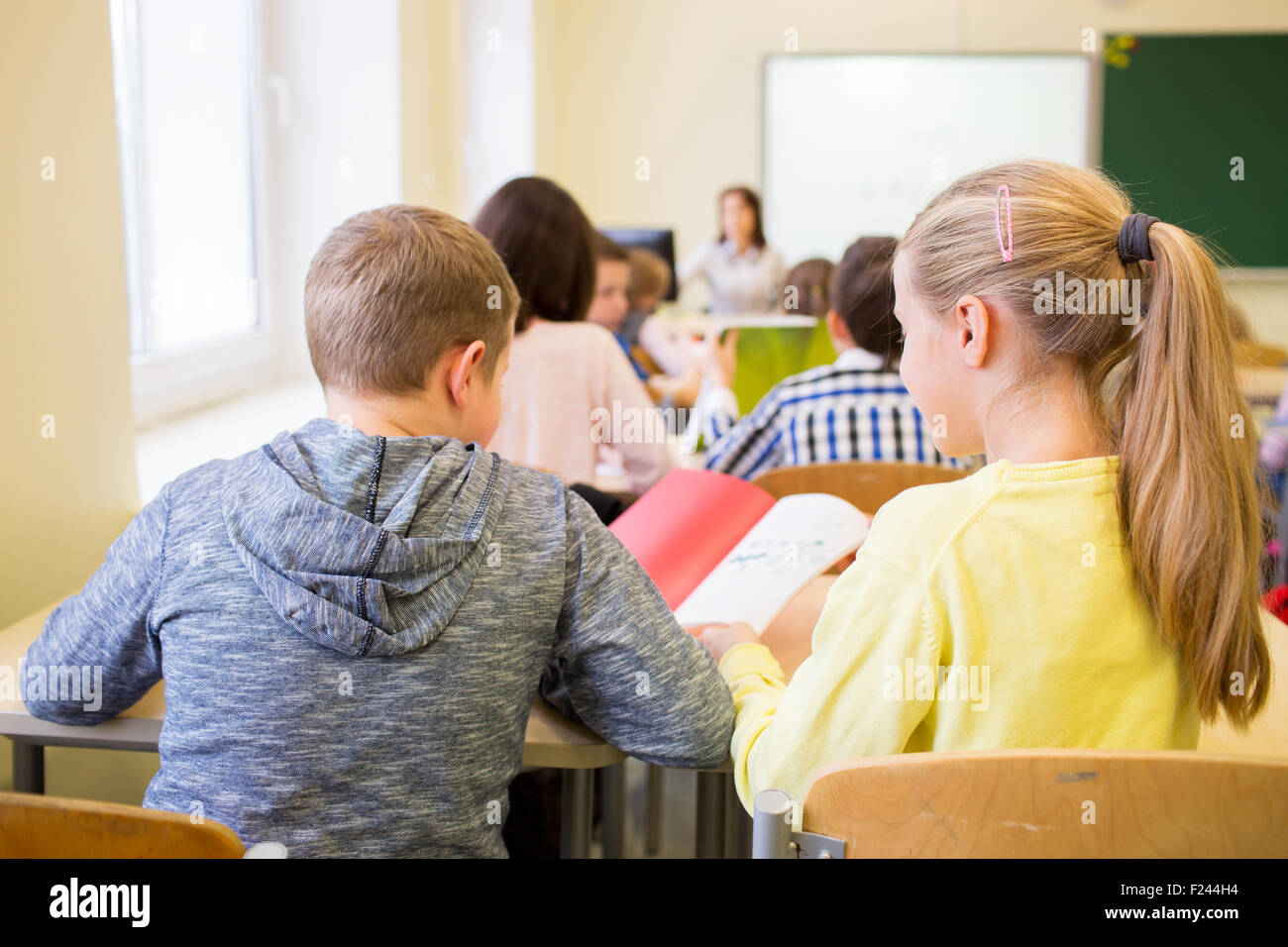 Test classroom rear hi-res stock photography and images - Alamy