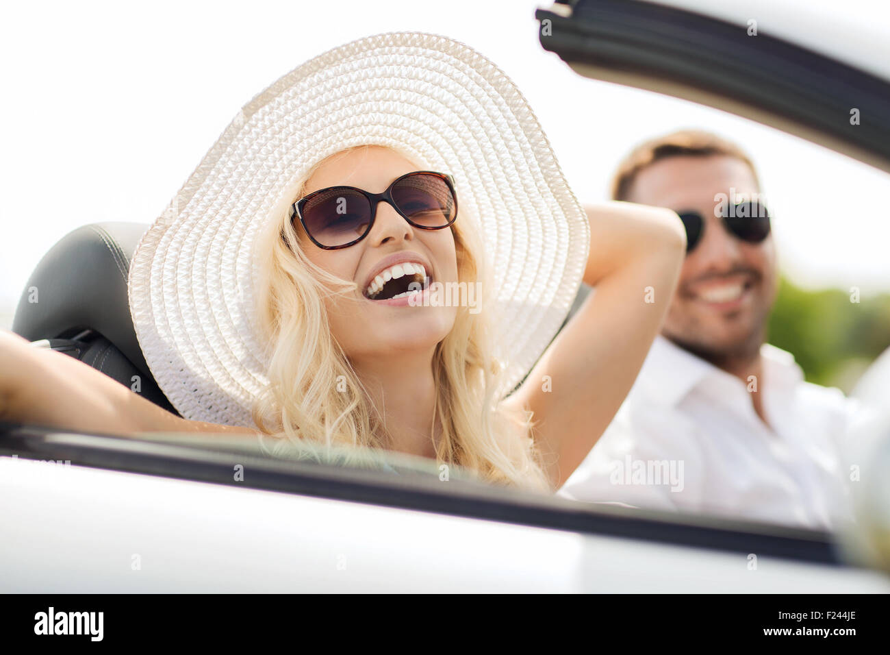 Happy person driving hi-res stock photography and images - Alamy
