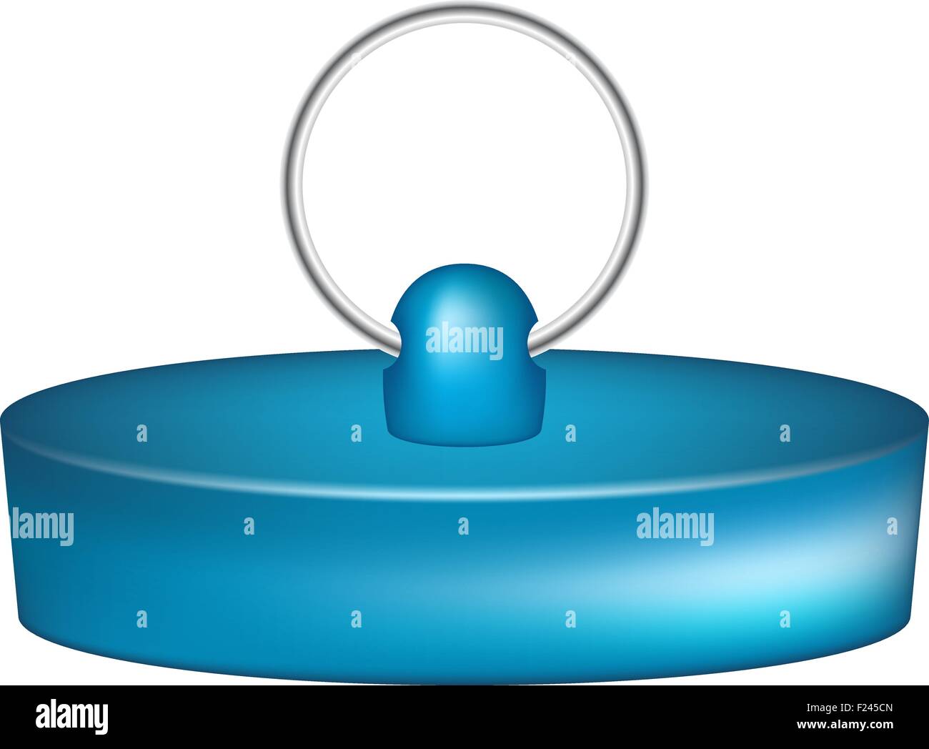Bath plug circle Stock Vector Images - Alamy