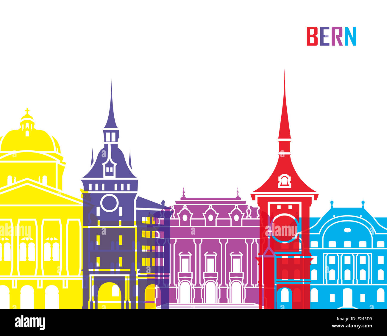 Skyline bern hi-res stock photography and images - Alamy