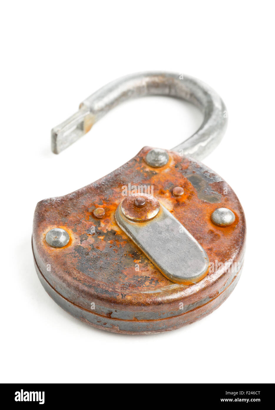 Rusted old latch Cut Out Stock Images & Pictures - Alamy