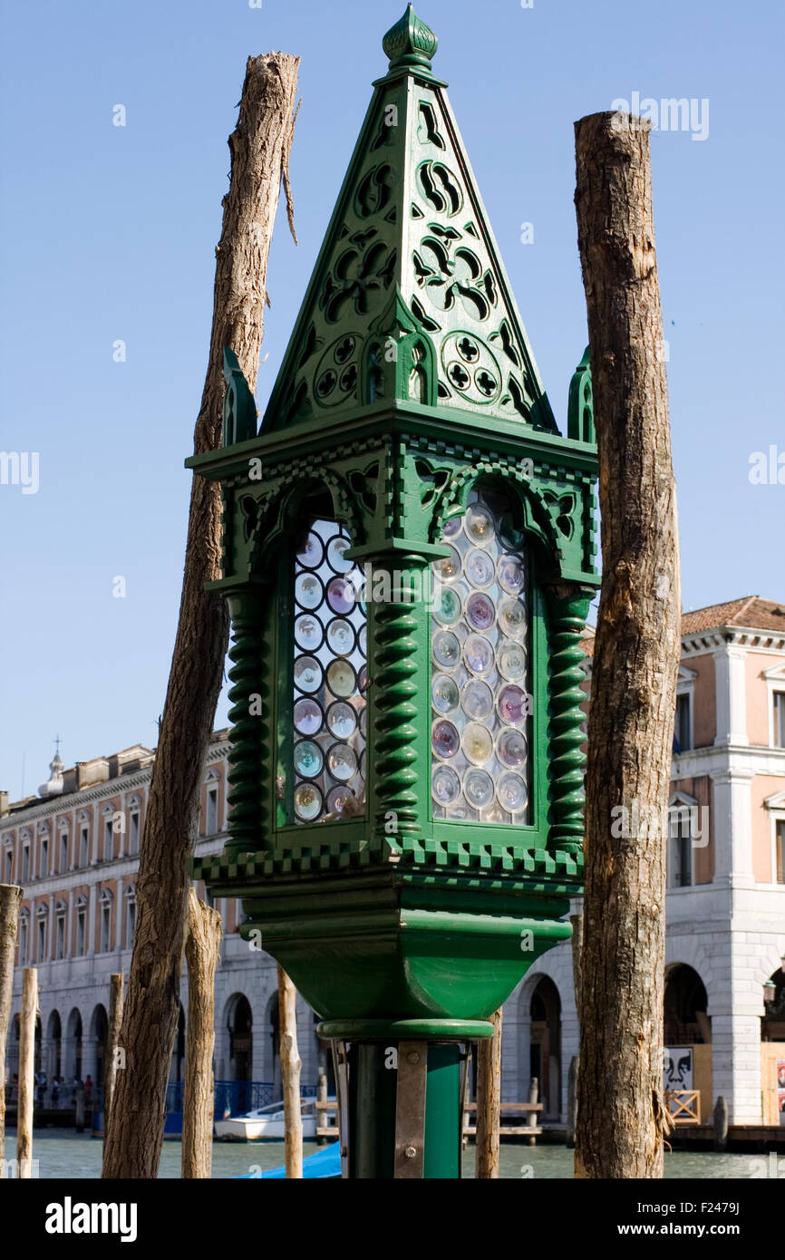Photo of a typical Venetian lantern Stock Photo - Alamy