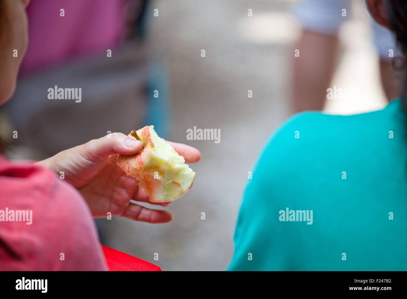 Bitten apple hi-res stock photography and images - Alamy