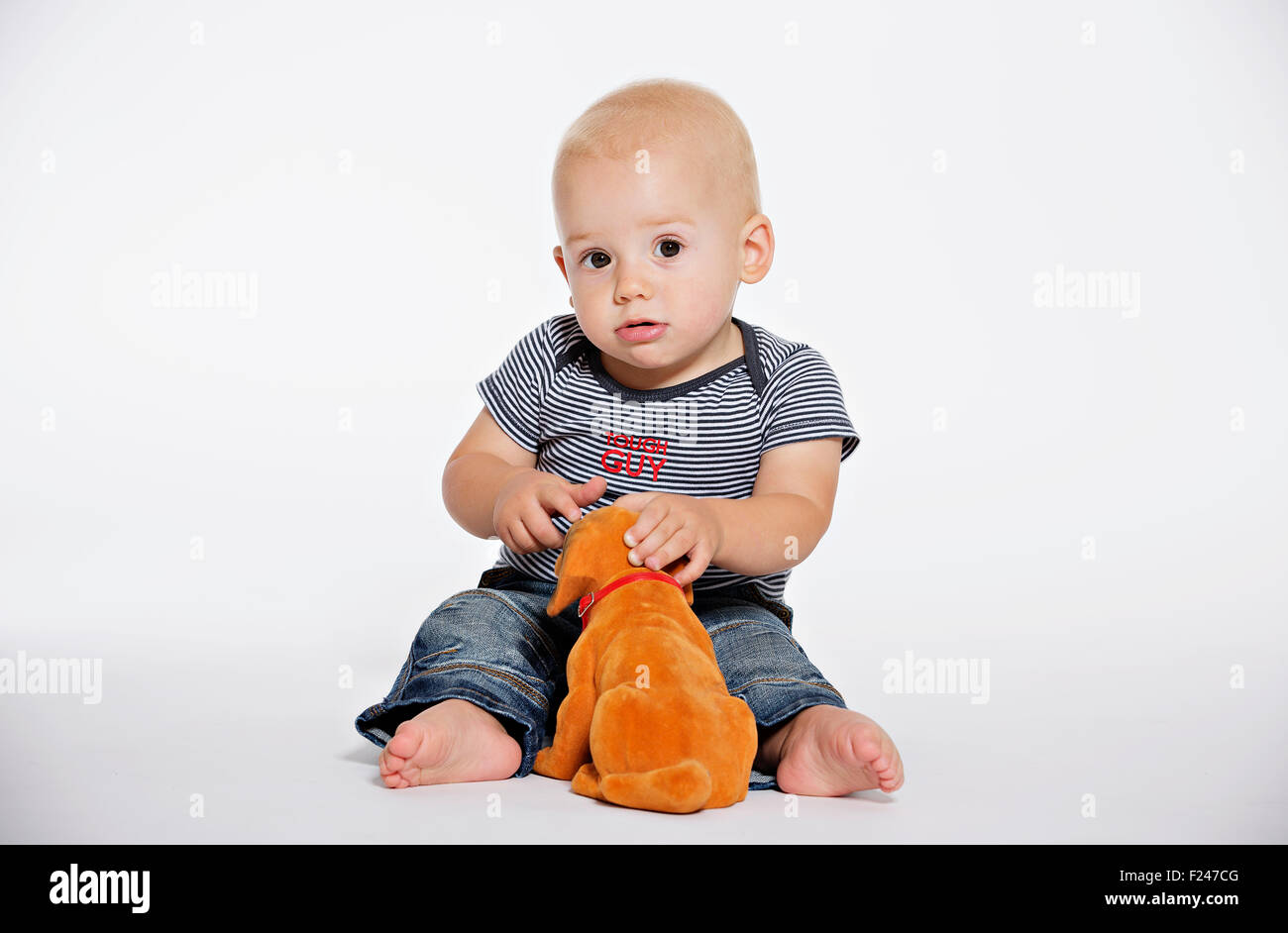 1-year-old child, one year, 1st year, toy Stock Photo - Alamy
