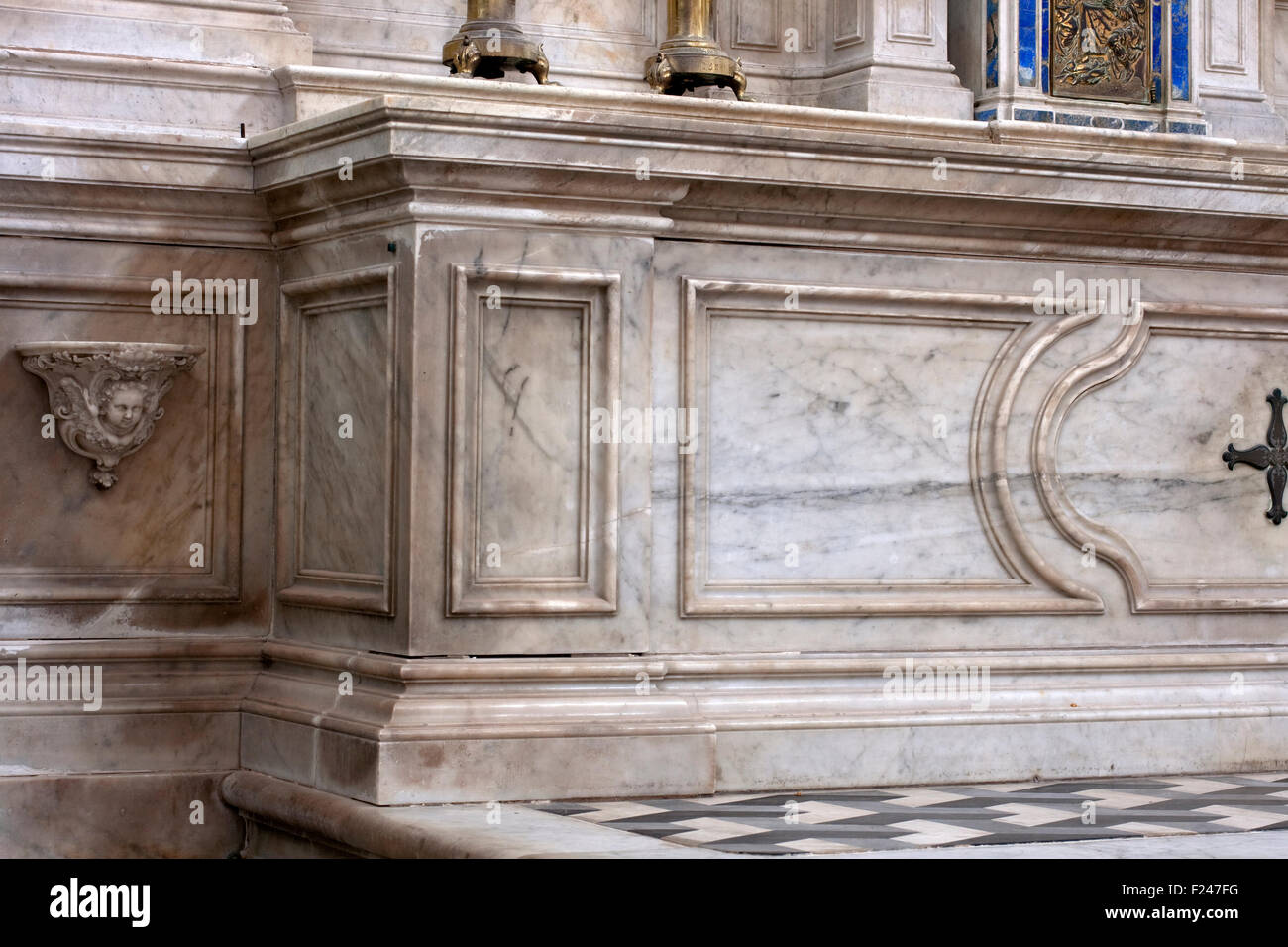 Photo of a Marble funerary monument Stock Photo - Alamy