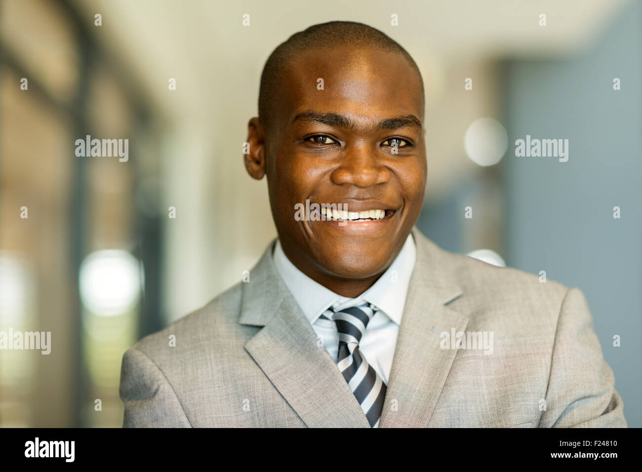 happy African man close up portrait Stock Photo - Alamy