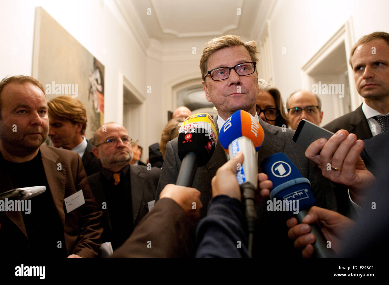 Berlin, Germany. 10th Sep, 2015. Politician Guido Westerwelle (FDP ...