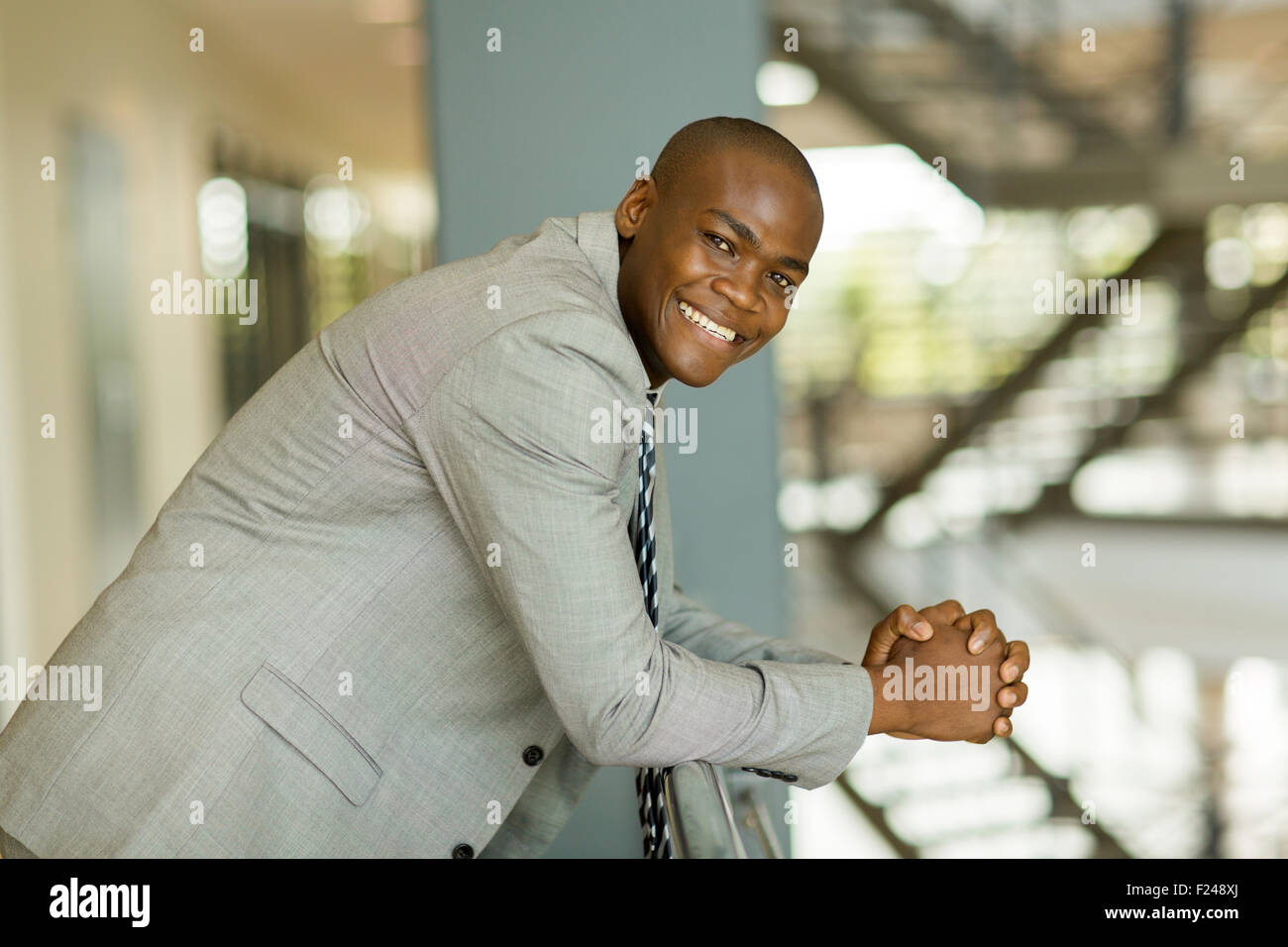 African corporate male manager hi-res stock photography and images - Alamy