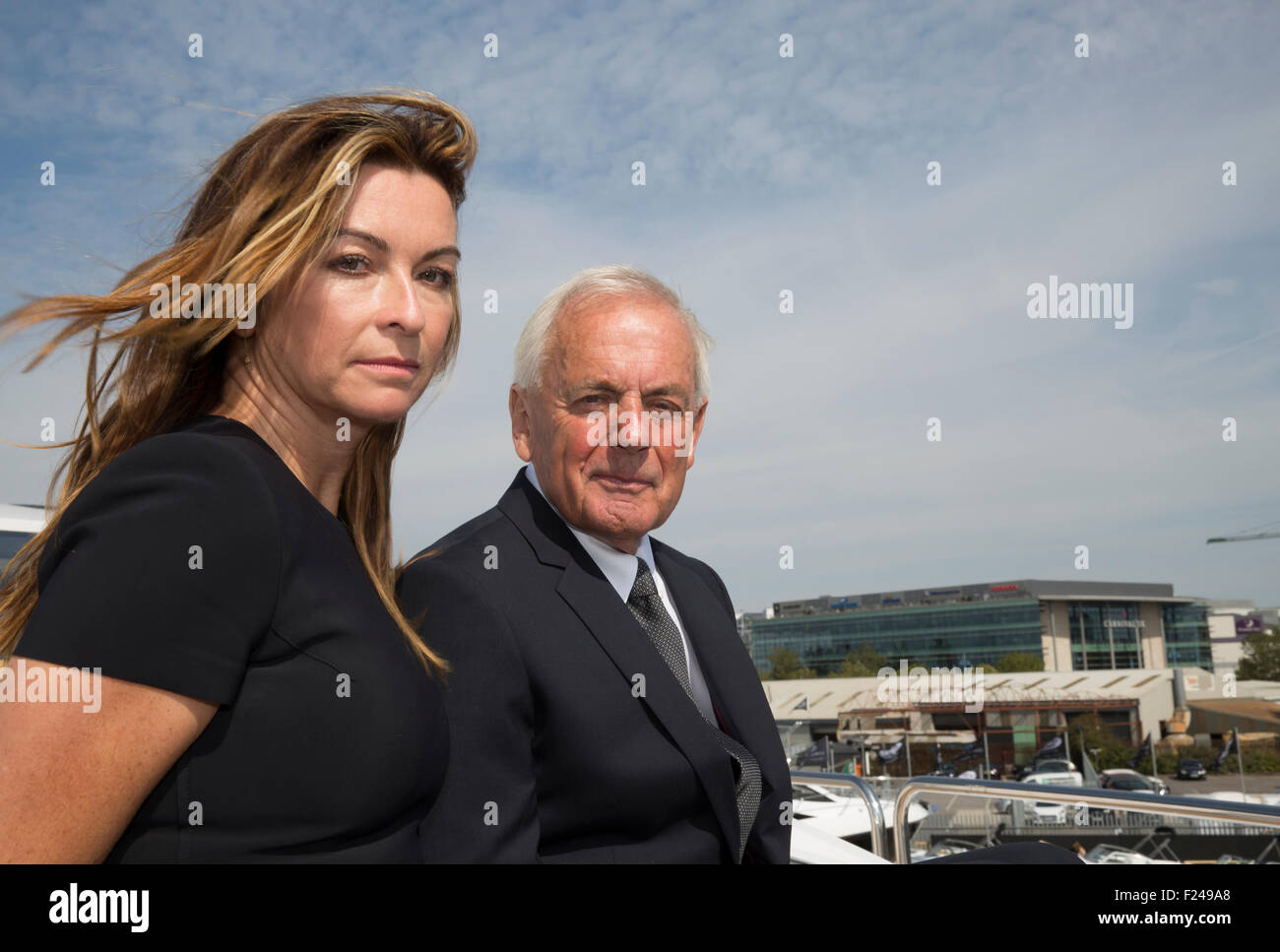 Southampton, UK.11th September, 2015. TV presenter Suzi Perry and ...