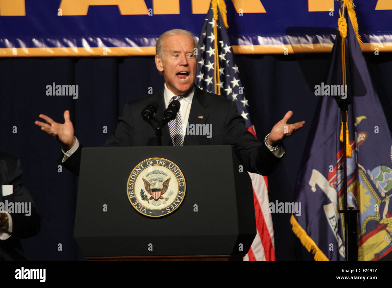 New York, New York, USA. 10th Sep, 2015. Vice President JOSEPH BIDEN ...