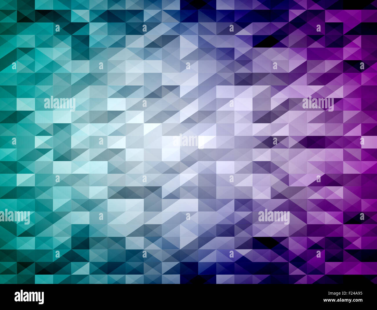 Abstract colorful triangles pattern background Stock Photo - Alamy