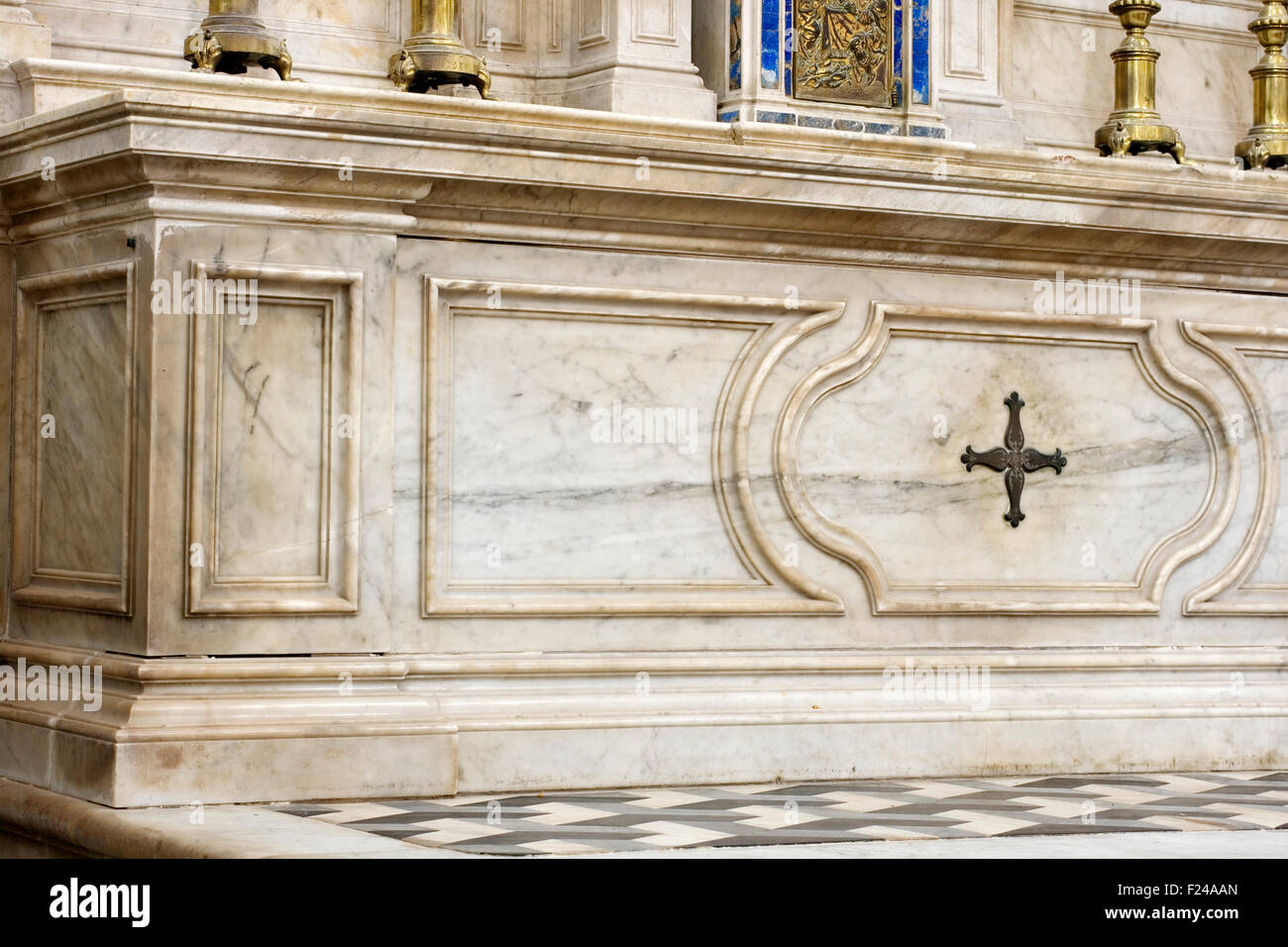 Photo of a Marble funerary monument Stock Photo - Alamy