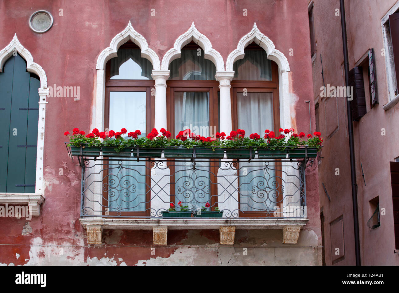 Venice balcony hi-res stock photography and images - Alamy
