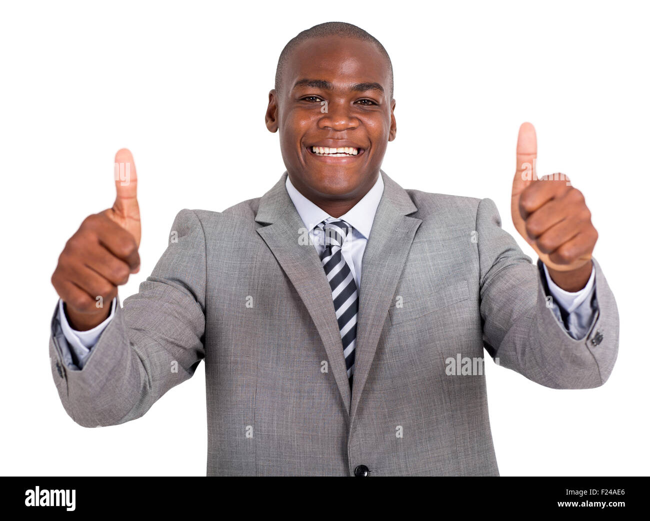 Businessman thumbs up hi-res stock photography and images - Alamy