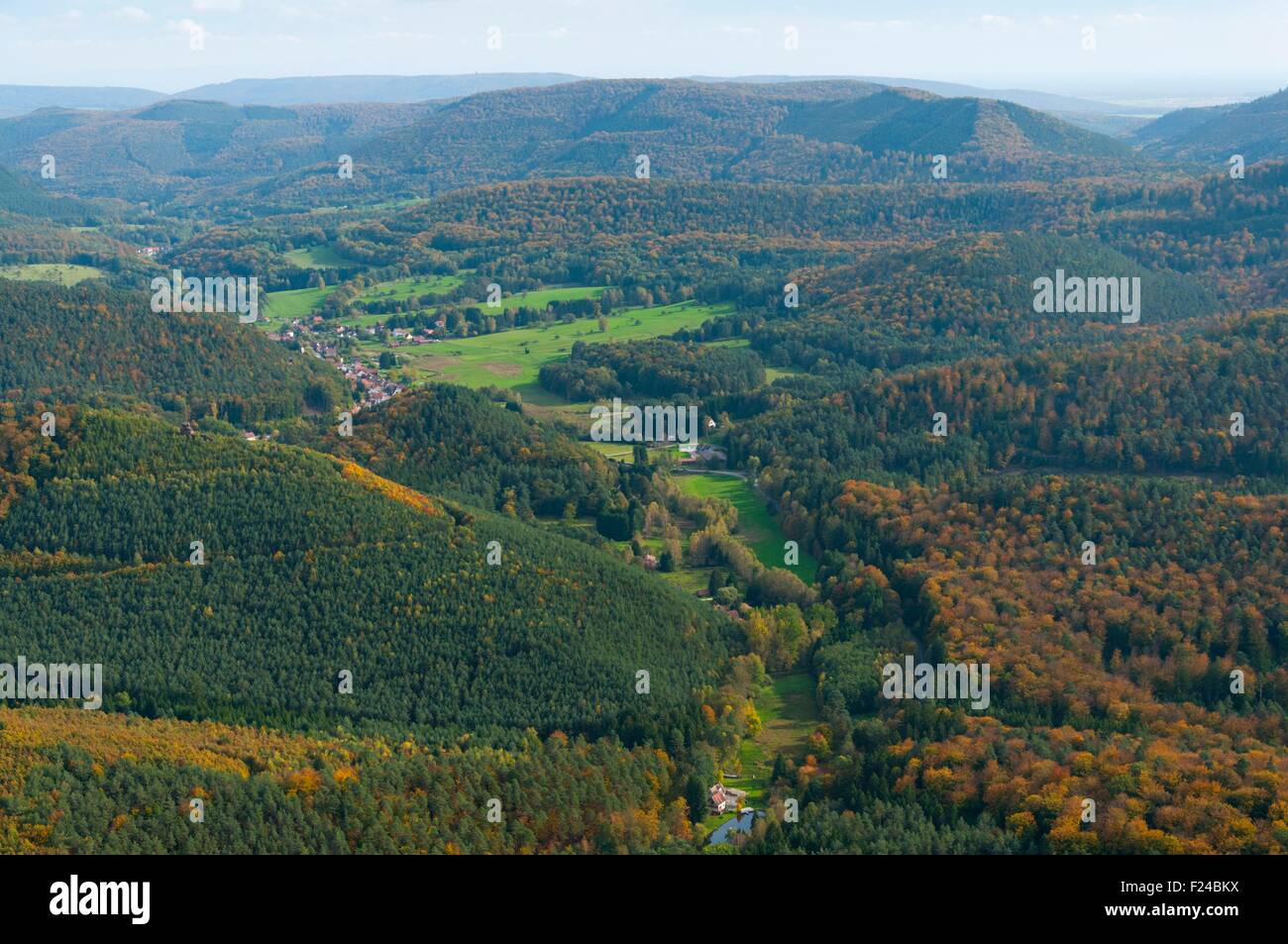 France, Bas Rhin (67), Natural Regional Park of Northern Vosges ...