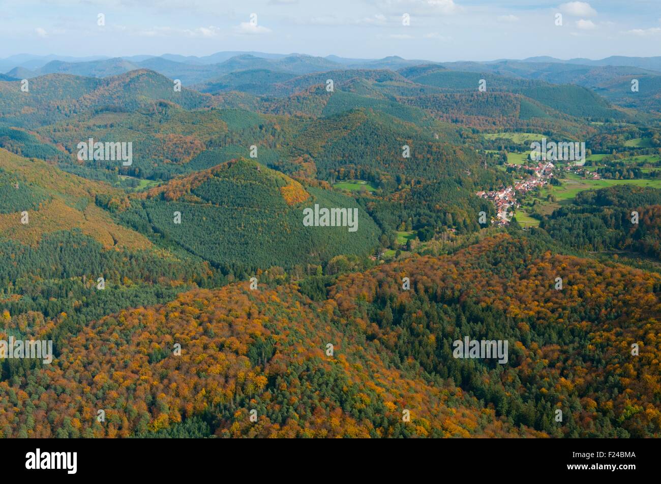 France, Bas Rhin (67), Natural Regional Park of Northern Vosges ...