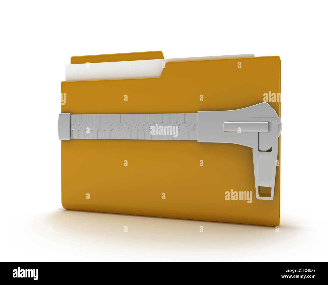 Computer folder with locks and files inside Stock Photo - Alamy